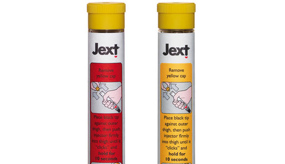 Alerta por adrenalina Jext - Todoalergias